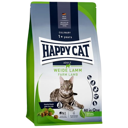 Happy Cat Culinary Pasture-Raised Lamb me qingj 4 kg - Oreo&Tony