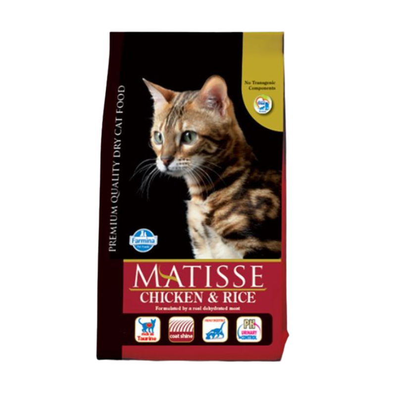 Matisse pule & oriz për mace adulte 1.5kg - Oreo&Tony
